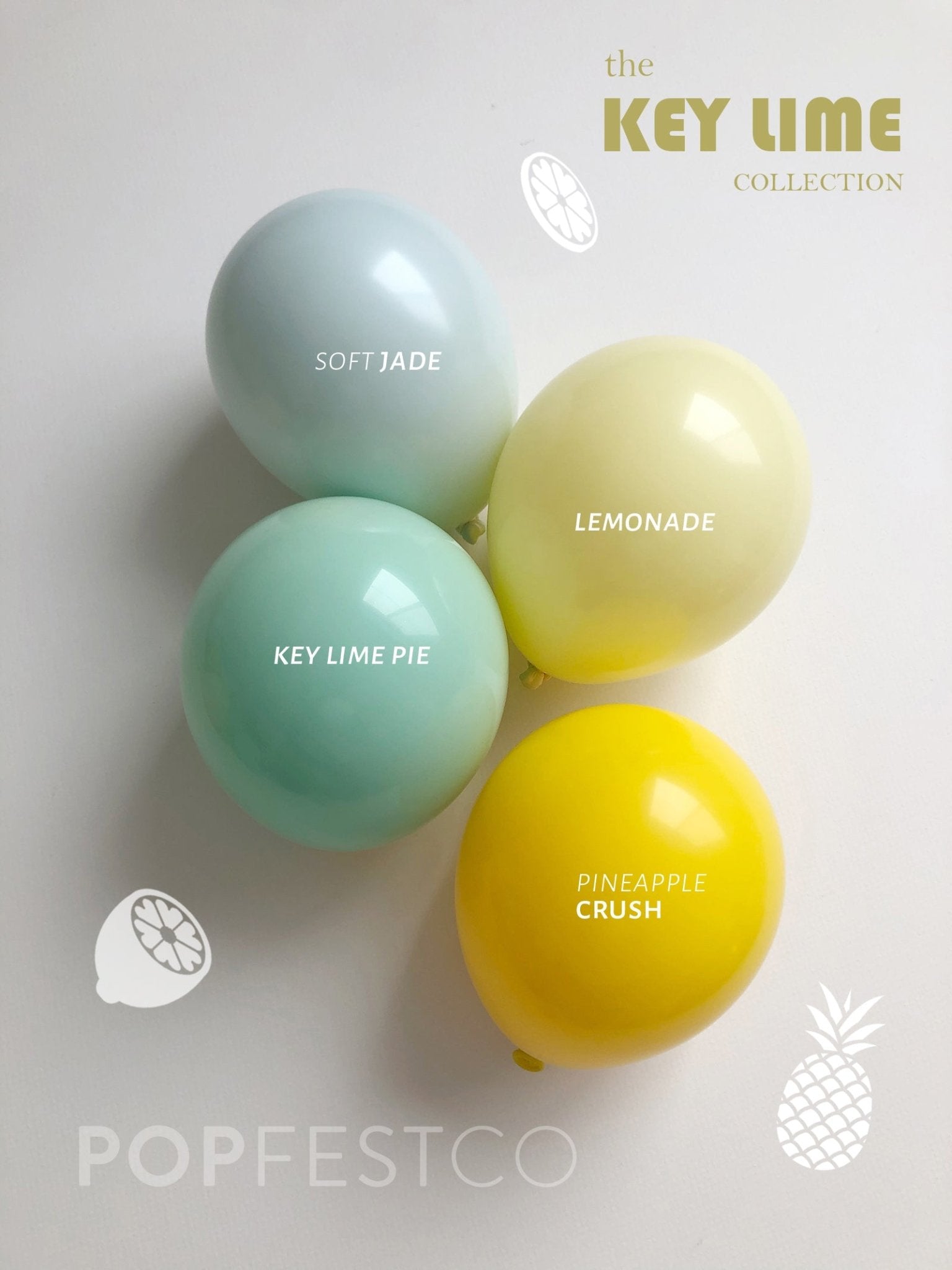 Key Lime Balloon Arch Kit – PopFestCo