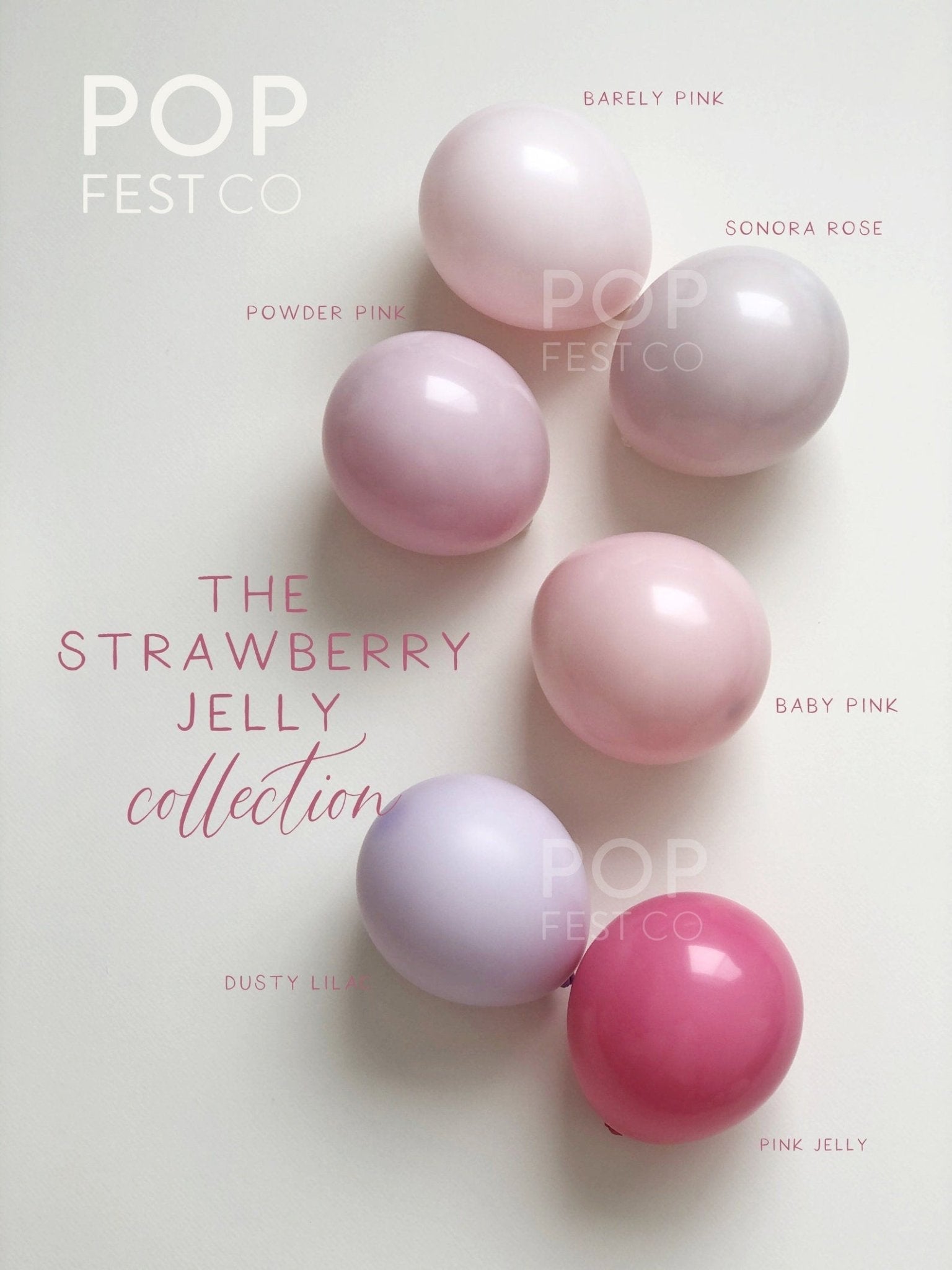 Strawberry Jelly Balloon Arch Kit – PopFestCo